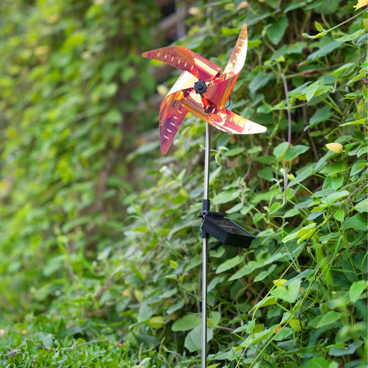 Arlmont & Co. Garden Wind Spinners Set of 2 | Wayfair