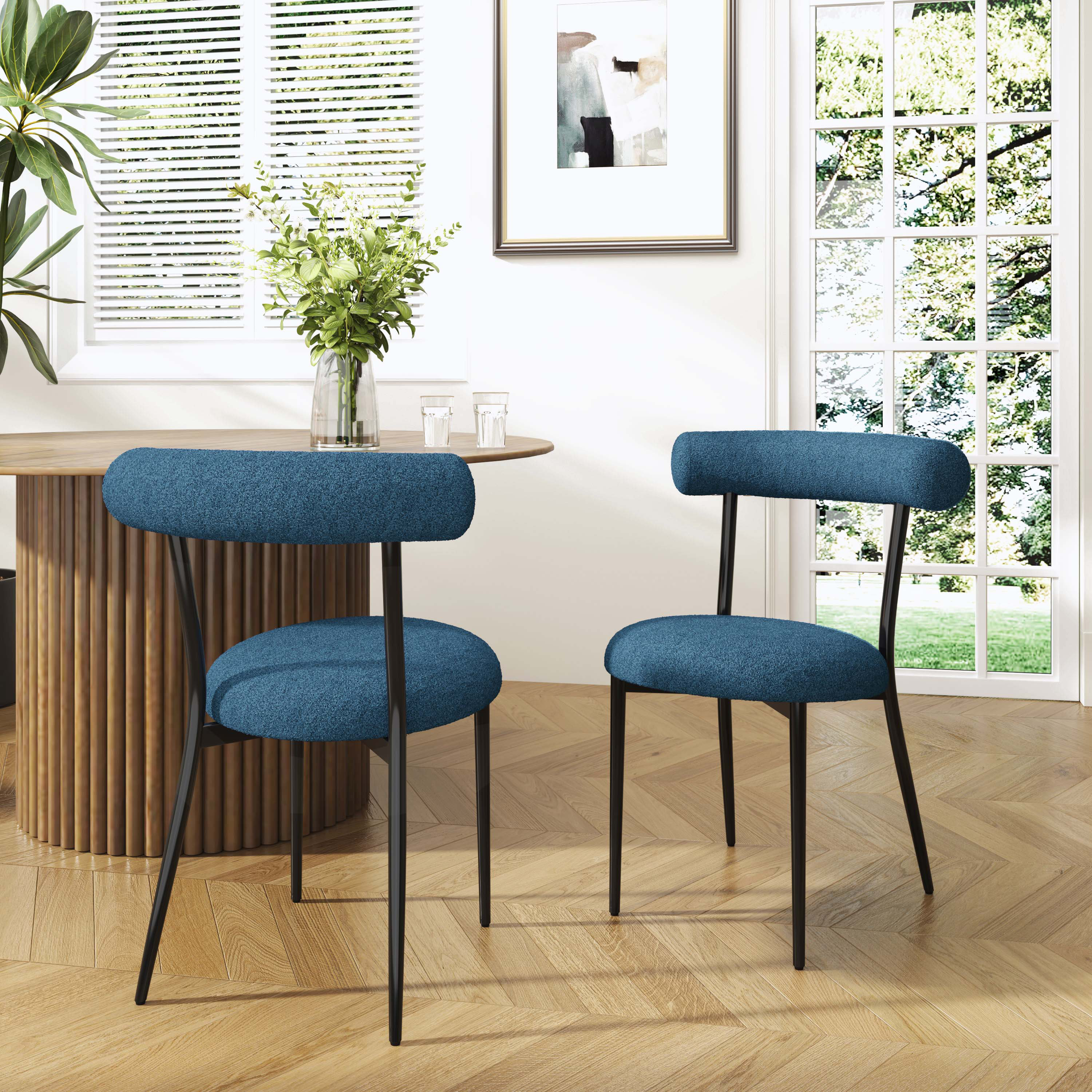 Wade Logan Reece Reece Fabric Upholstered Dining Chair - Wayfair Canada