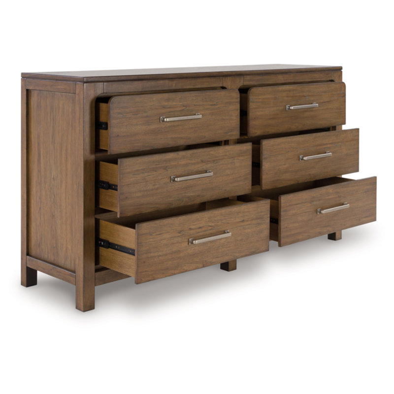 Wildon Home® Geovoni 6 Drawer 72" W Dresser & Reviews | Wayfair