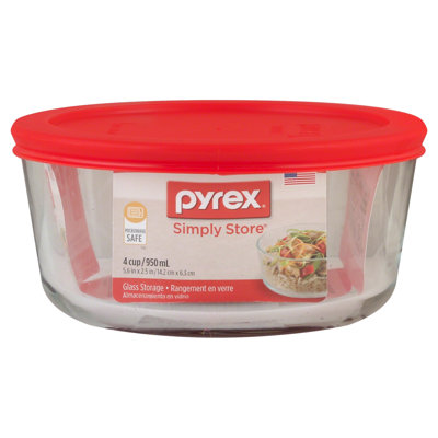 Pyrex Storage Plus 32 Glass Food Storage Container & Reviews | Wayfair