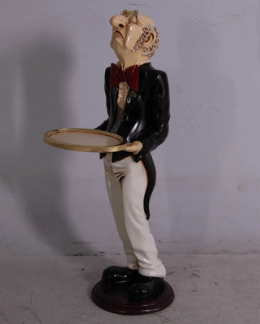 Red Barrel Studio® Connoisseur Butler Statue | Wayfair