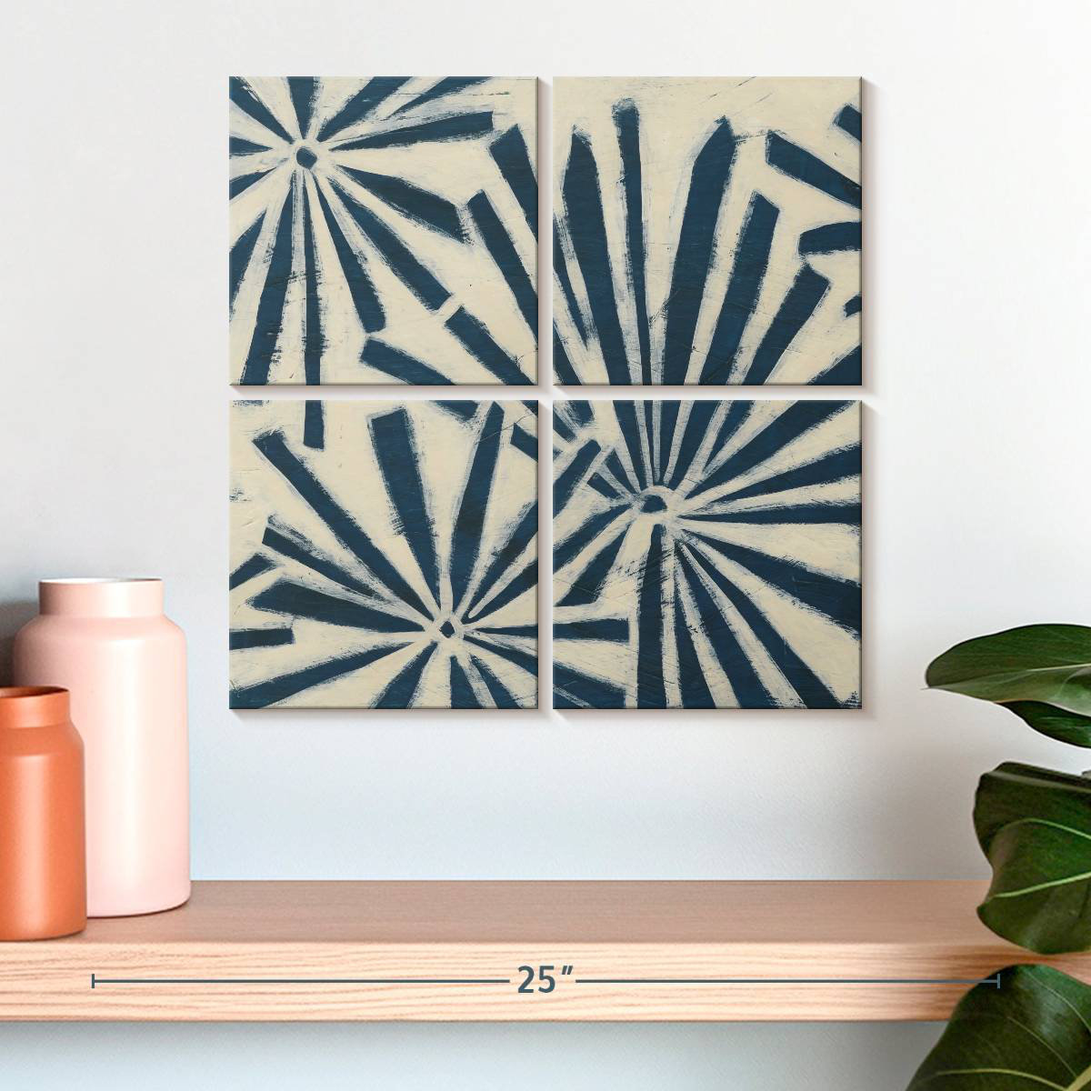 Wade Logan® Indigo Signals V | Wayfair