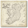 Canora Grey Map of Ireland Gallery Wrapped Canvas | Wayfair