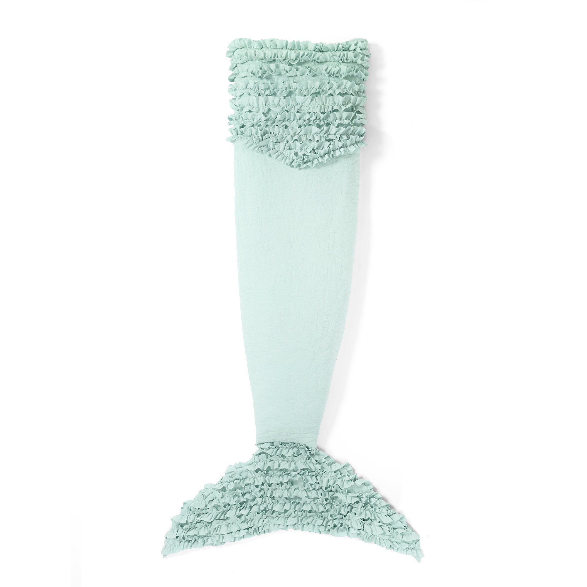Lush Decor Mermaid Ruffle Mermaid Sherpa Throw & Reviews - Wayfair Canada
