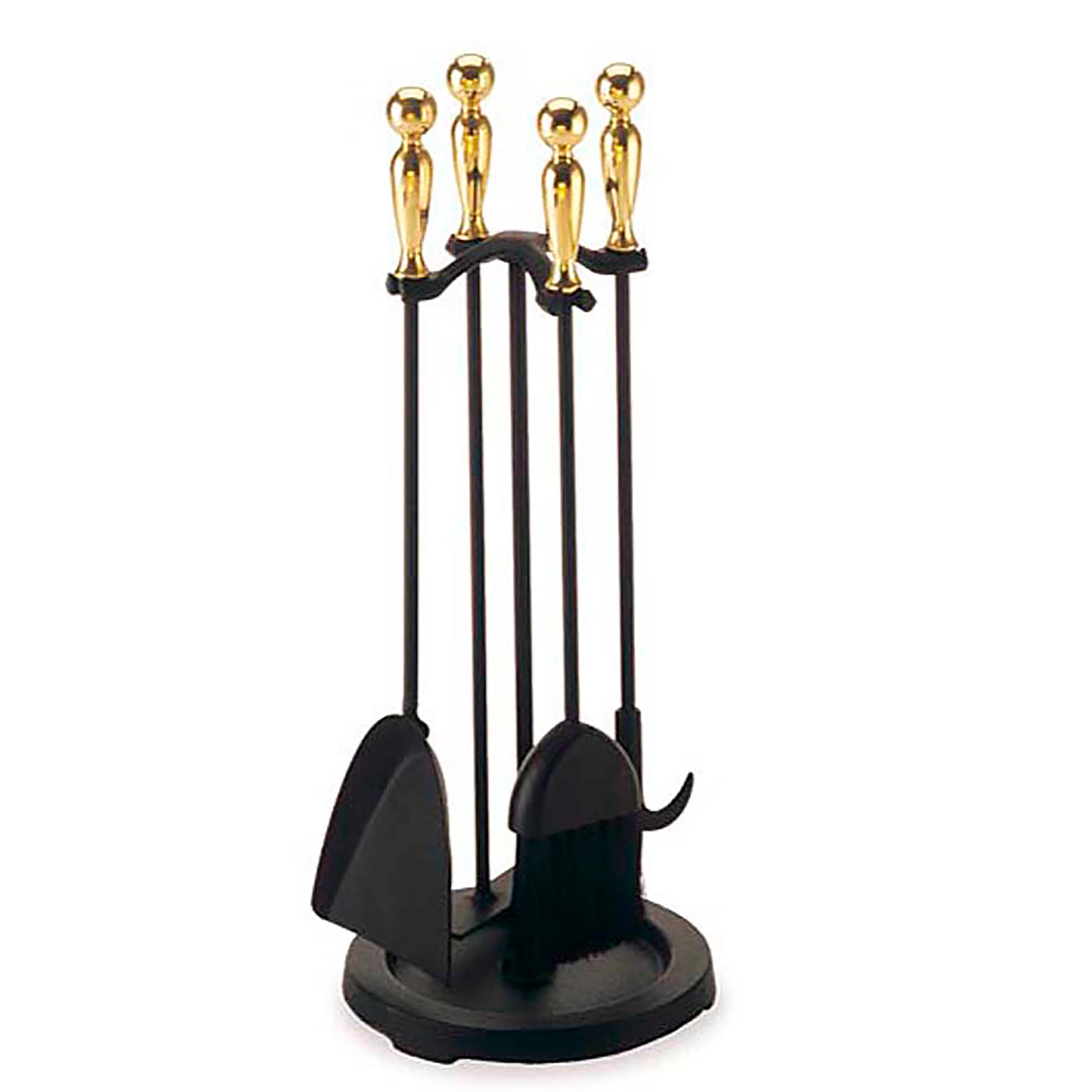 17 Stories Steel Barrel Fireplace Tool Set, Brass - Wayfair Canada