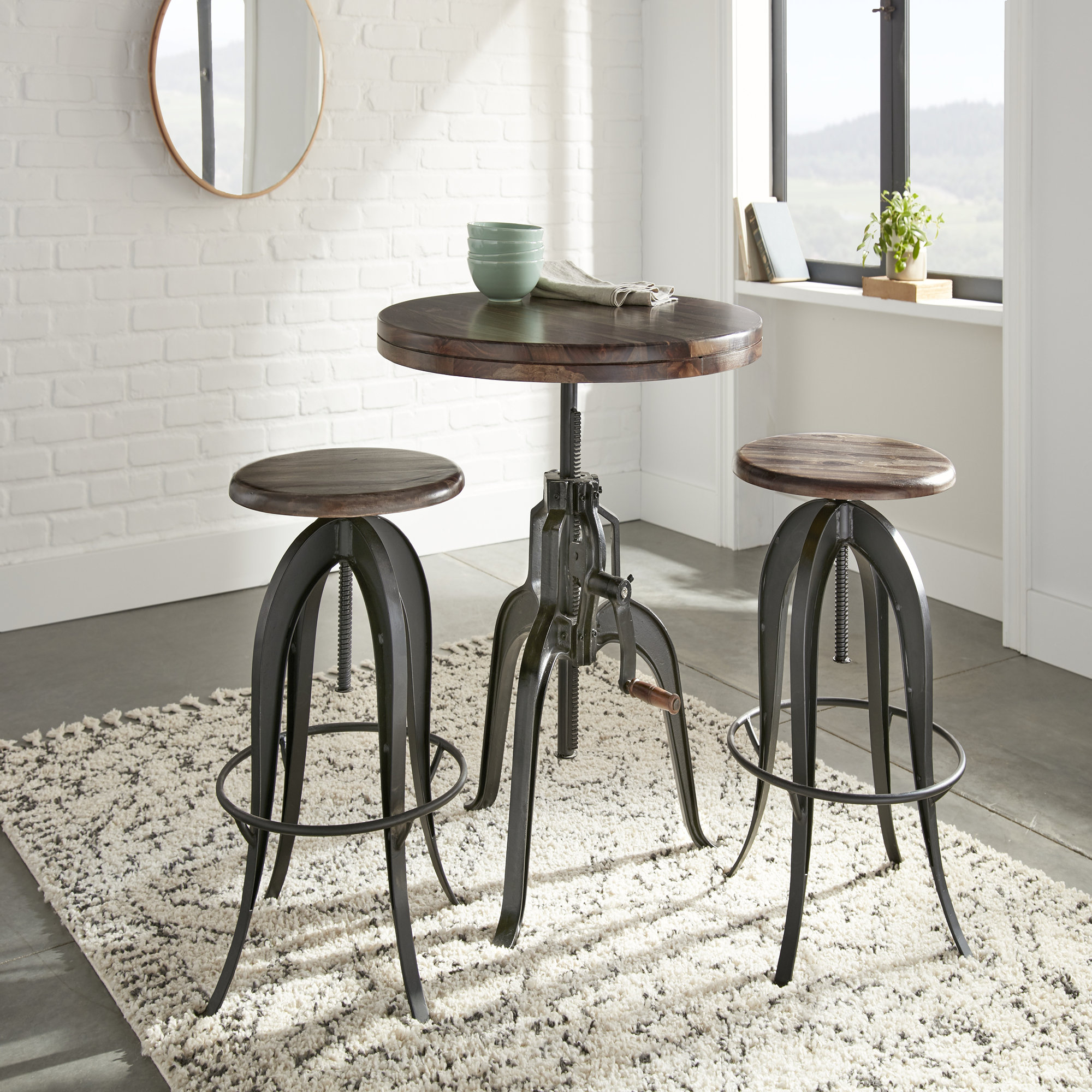 Williston Forge Adjustible 3 Piece Pub Set - Wayfair Canada