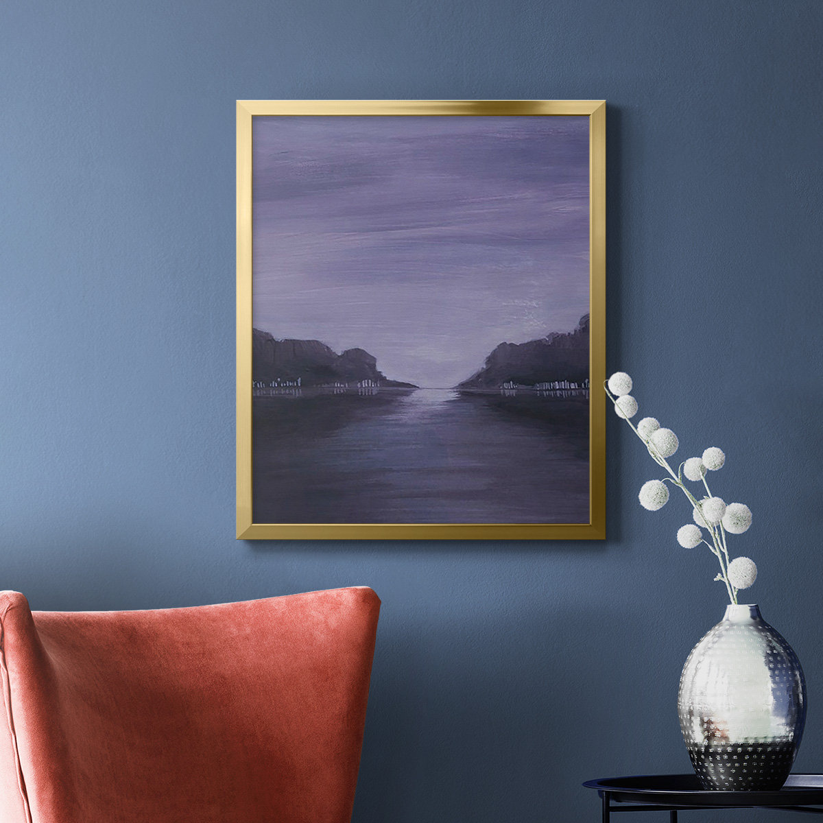 Red Barrel Studio® Amethyst Moonlight I | Wayfair