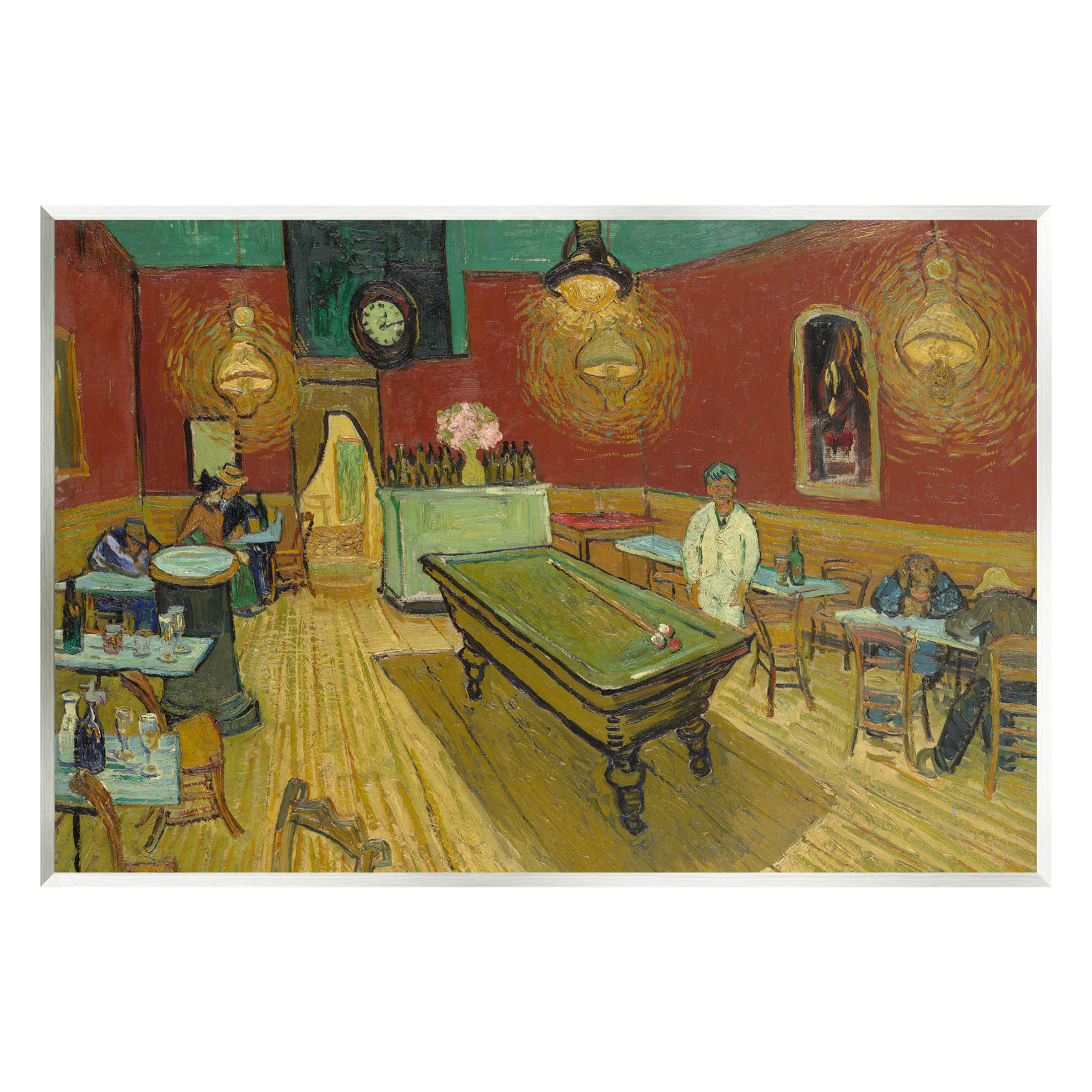 Stupell Industries The Night Café Van Gogh Scene Painting Framed by ...