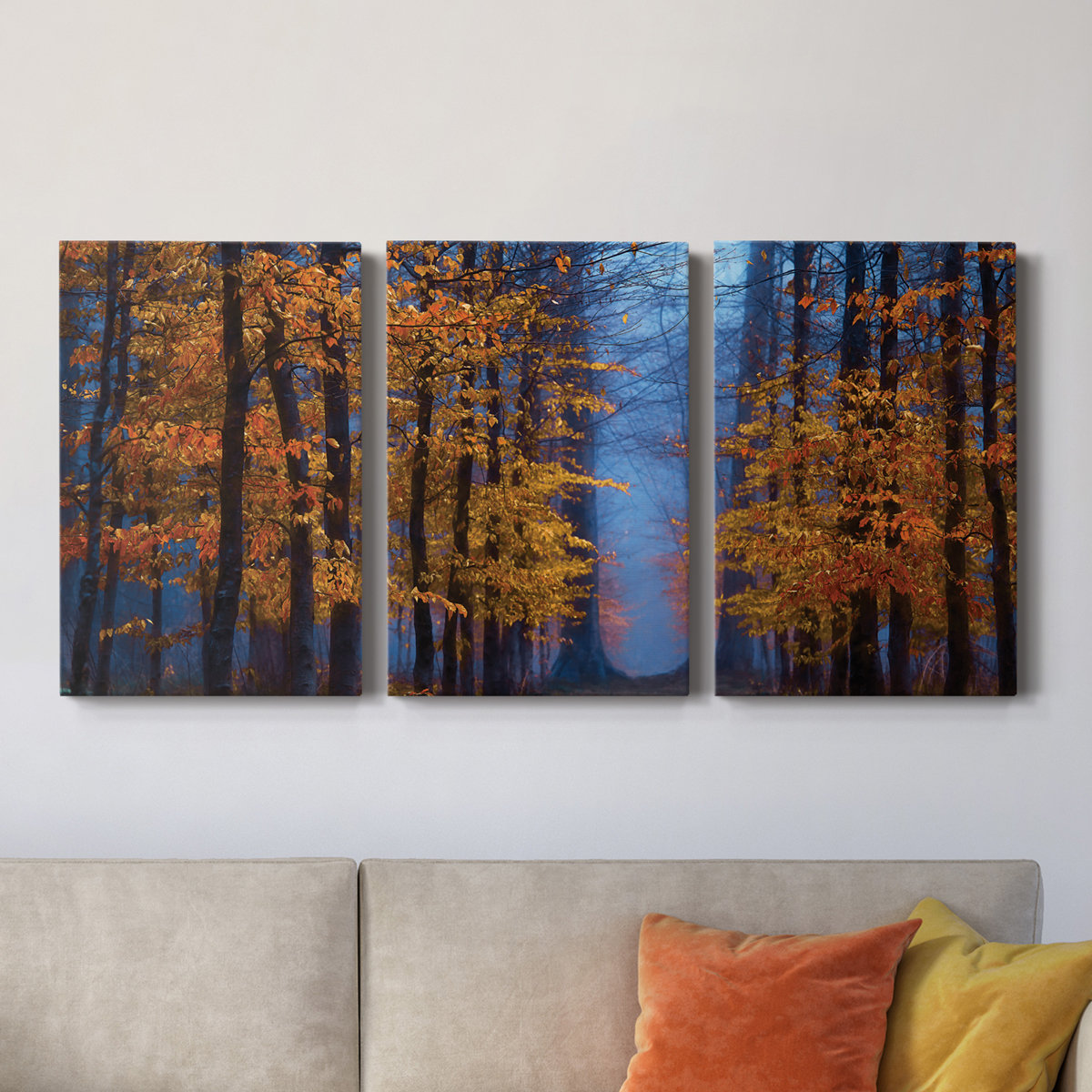 Loon Peak® The Path Of Midas- Premium Gallery Wrapped Canvas - Ready To ...