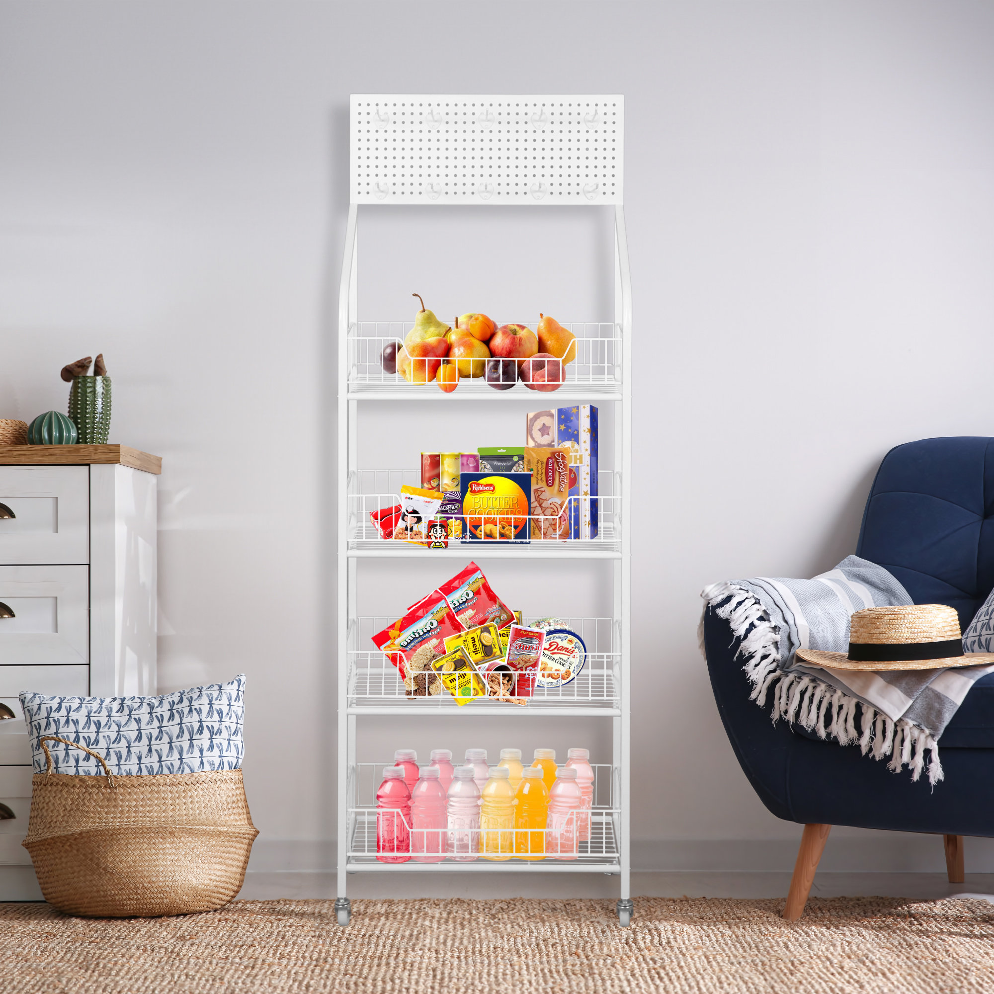 17 Stories Gaylynne 55 "H home or commercial four-storey hollow storage ...