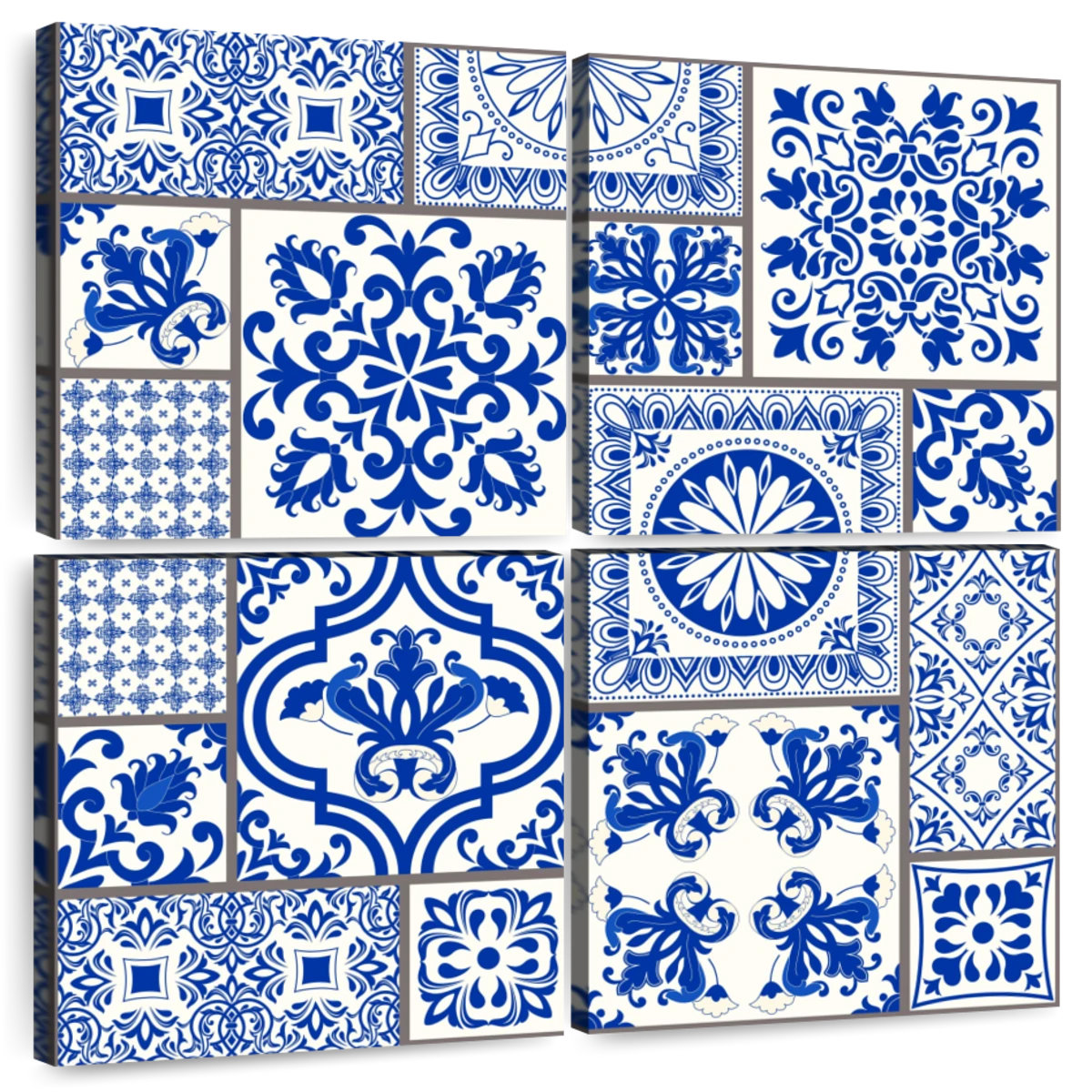 Winston Porter Blue Majolica Tiles | Wayfair