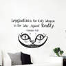 Ivy Bronx Cohn Imagination Is the Only Weapon Cheshire Cat Wall Decal ...