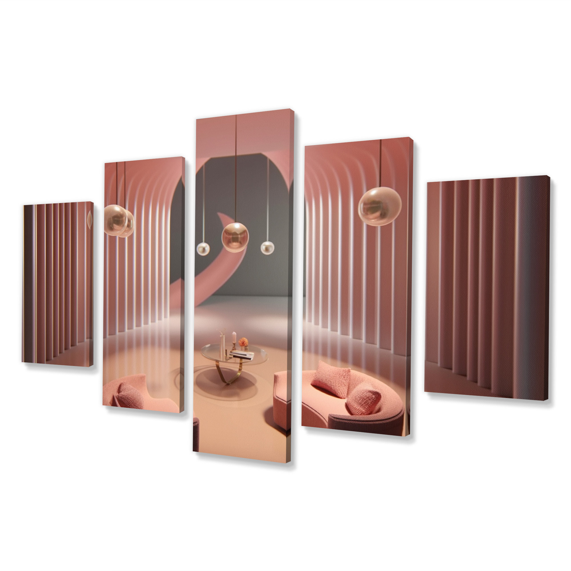 Latitude Run® Architecture Of The Future Pink IV - Futuristic ...