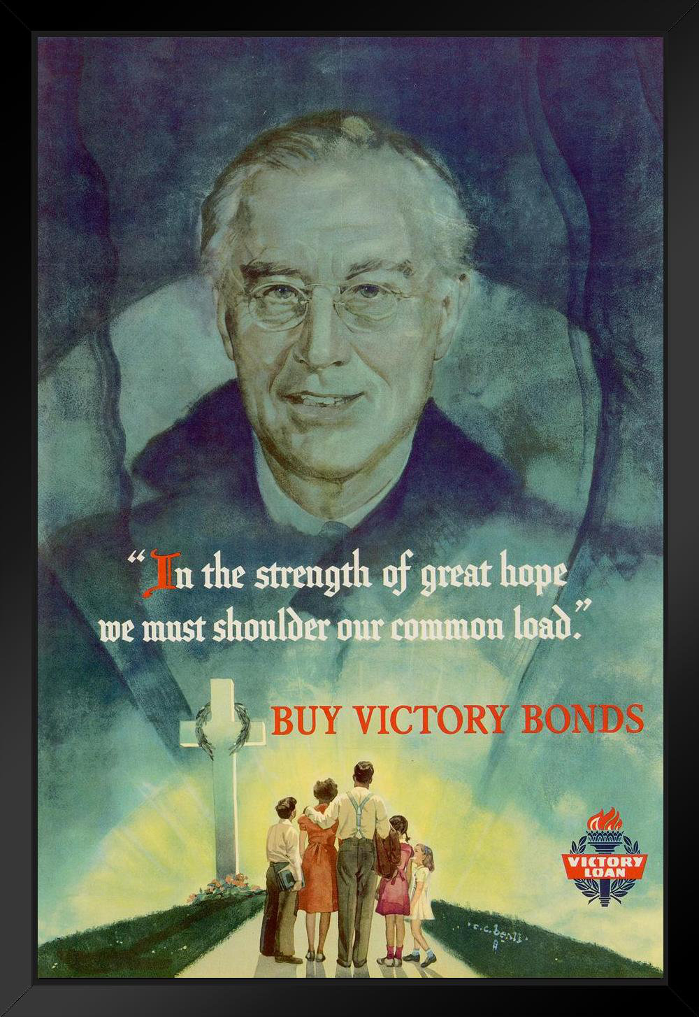 Trinx WPA War Propaganda In The Strength Great Hope Shoulder Common ...