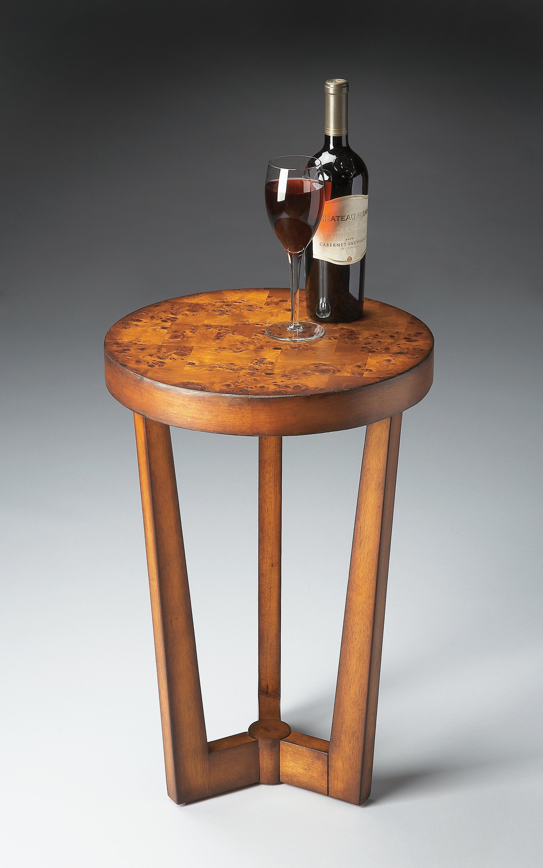 Butler Aphra Merlot Side Table & Reviews | Perigold