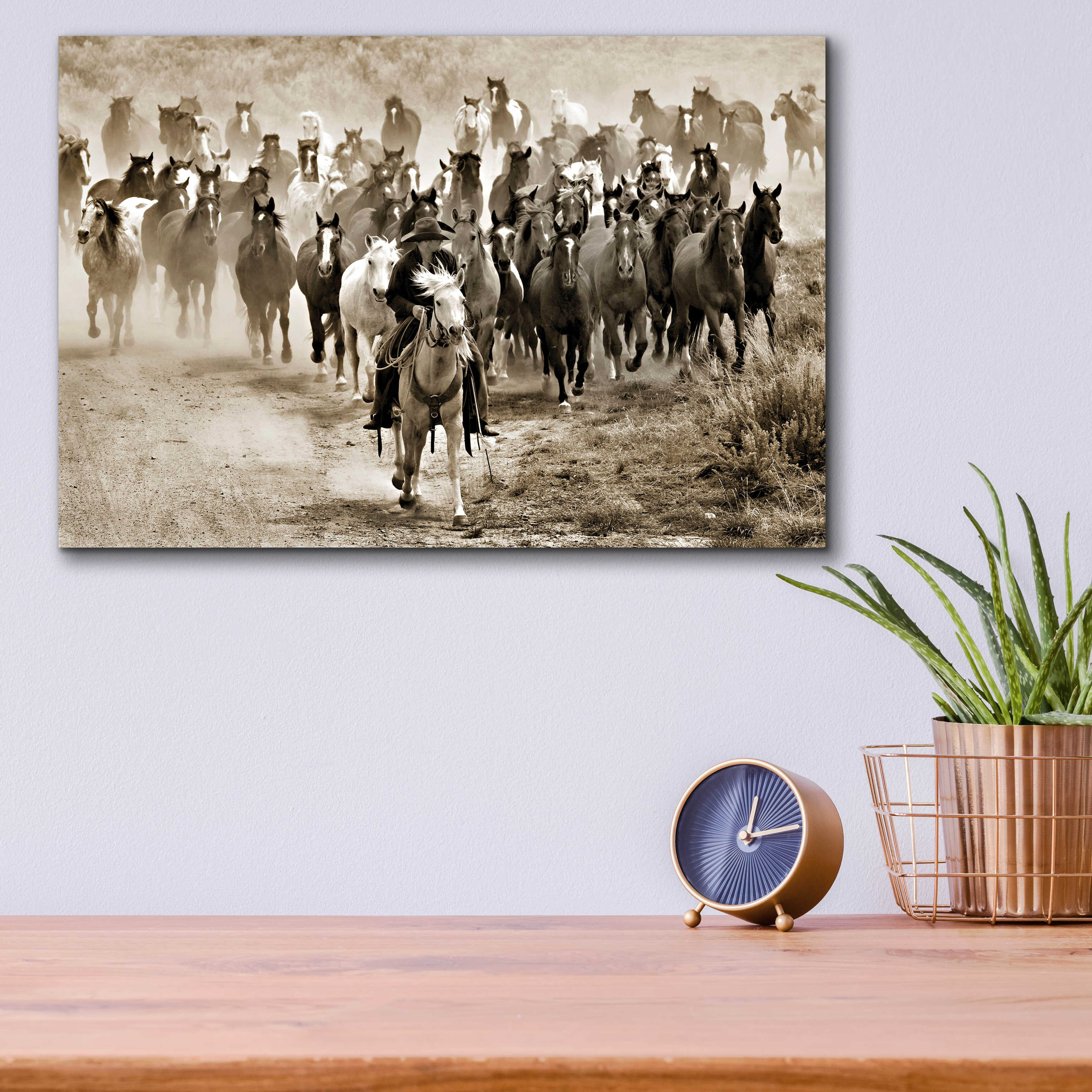Union Rustic Heading Home by Lisa Dearing - Unframed Print | Wayfair