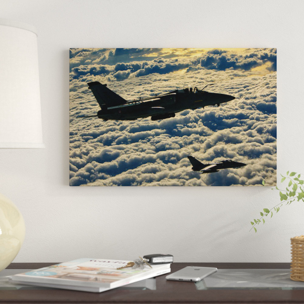 East Urban Home 'Italian Air Force AMX-ACOL Aircraft Flying Above the ...