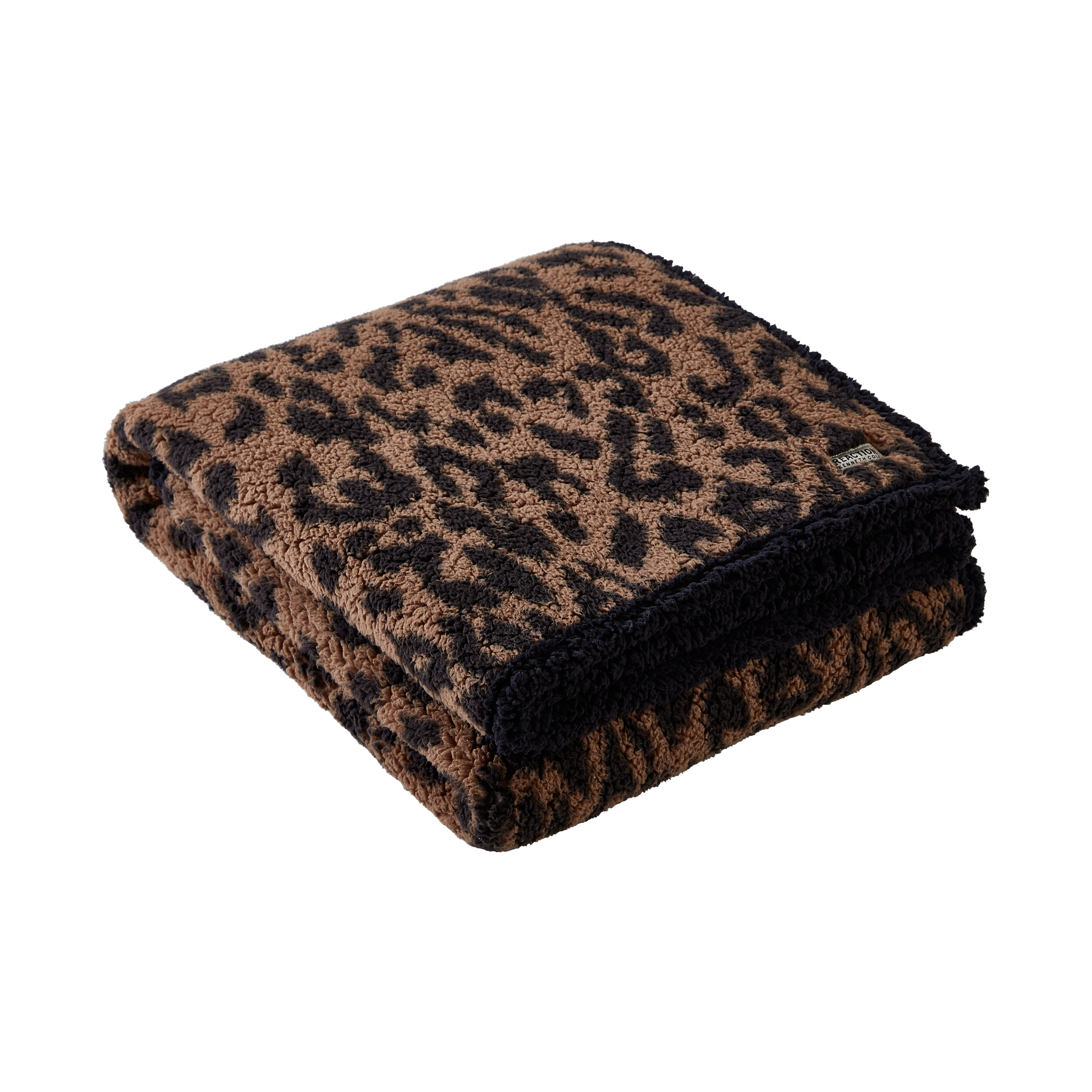 Kenneth Cole Cozy Printed Sherpa Throw Blankets | Wayfair