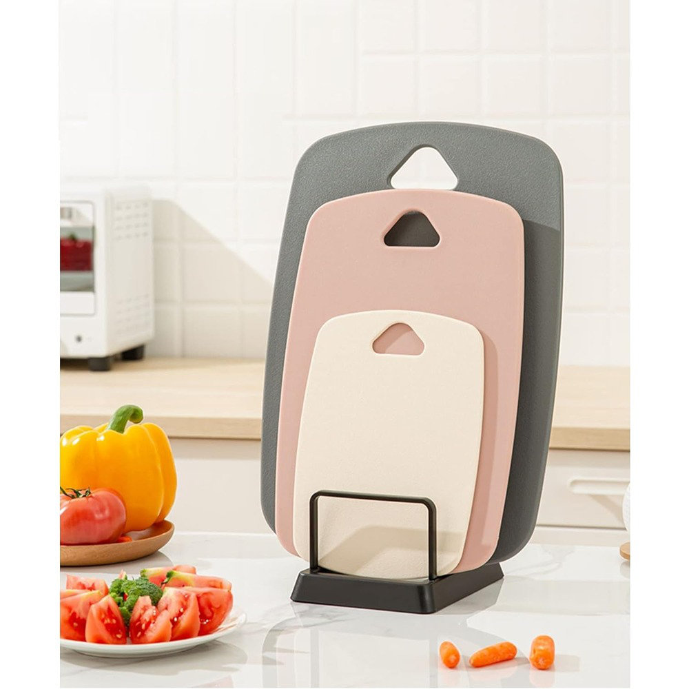 RTMB LLC Plastic Cutting Board Set Of 3 – Thick Chopping Boards For ...