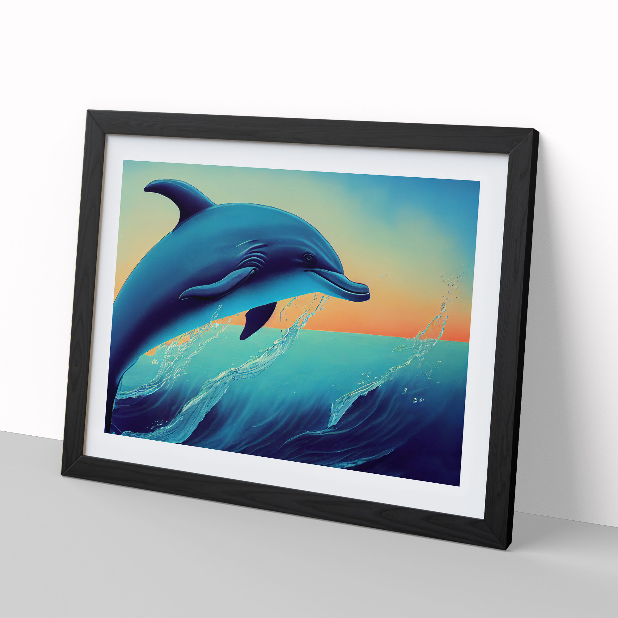 House of Hampton Dolphin At Sunrise | Wayfair.ie