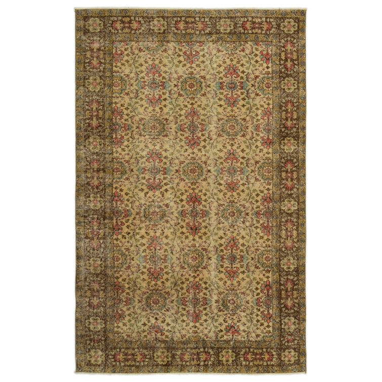 Rosalind Wheeler Donnah Hand Knotted Area Rug | Wayfair.co.uk