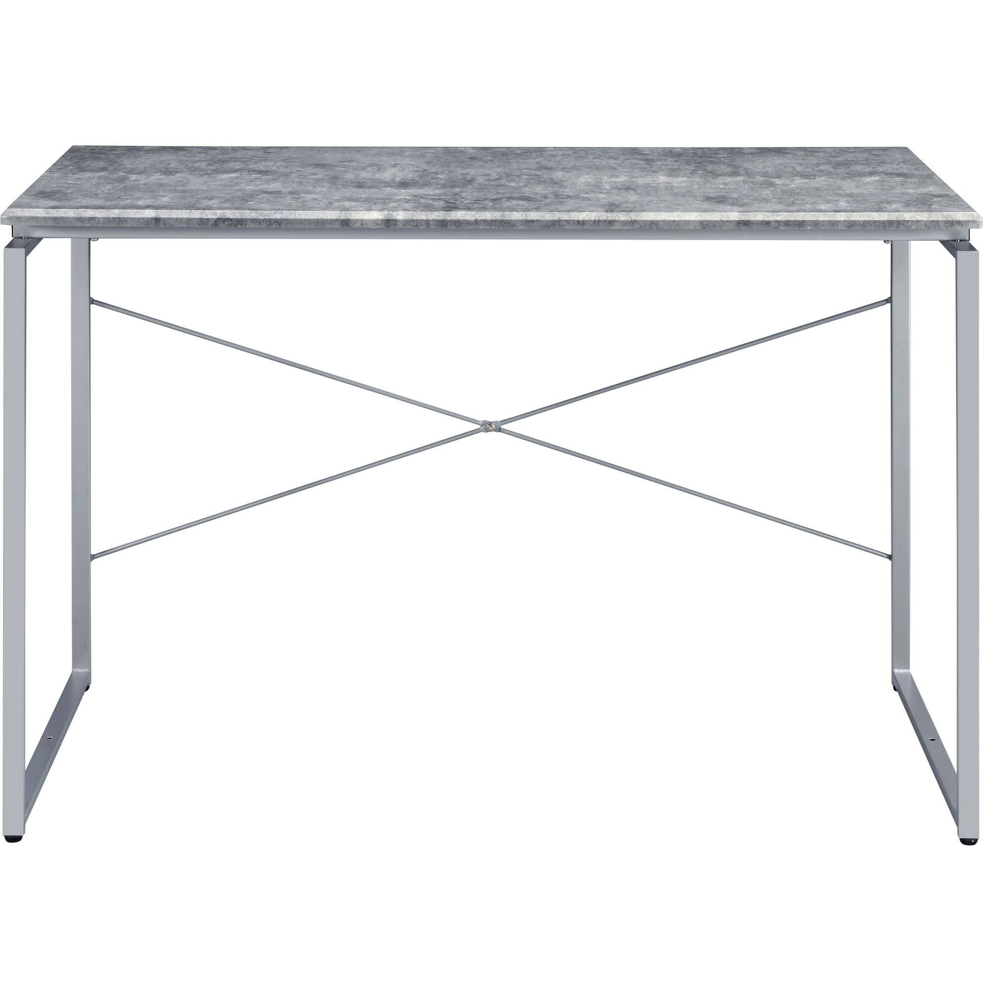 Wrought Studio™ Modern Industrial Desk Formation With Grey And Silver ...
