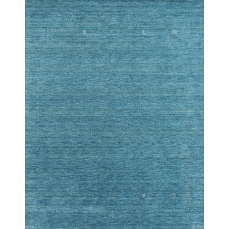 East Urban Home Teal Area Rug | Wayfair