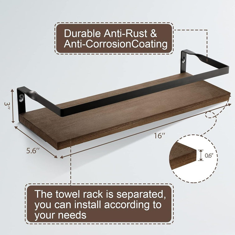 17 Stories Vanezza Floating Shelf - Wayfair Canada