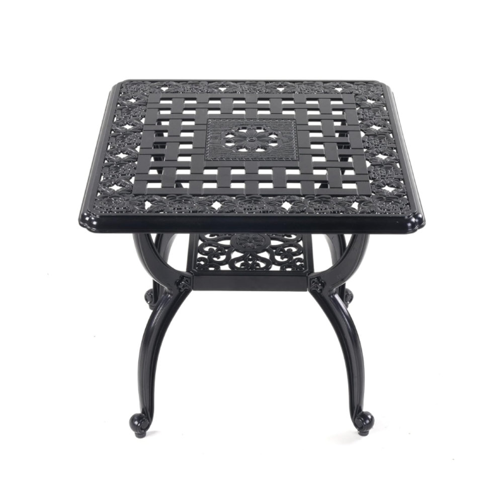 Alcott Hill® Britteney Aluminum Chat Table | Wayfair
