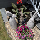 Design Toscano Big Burly Bunny Rabbit 2 Piece Statue Set & Reviews ...