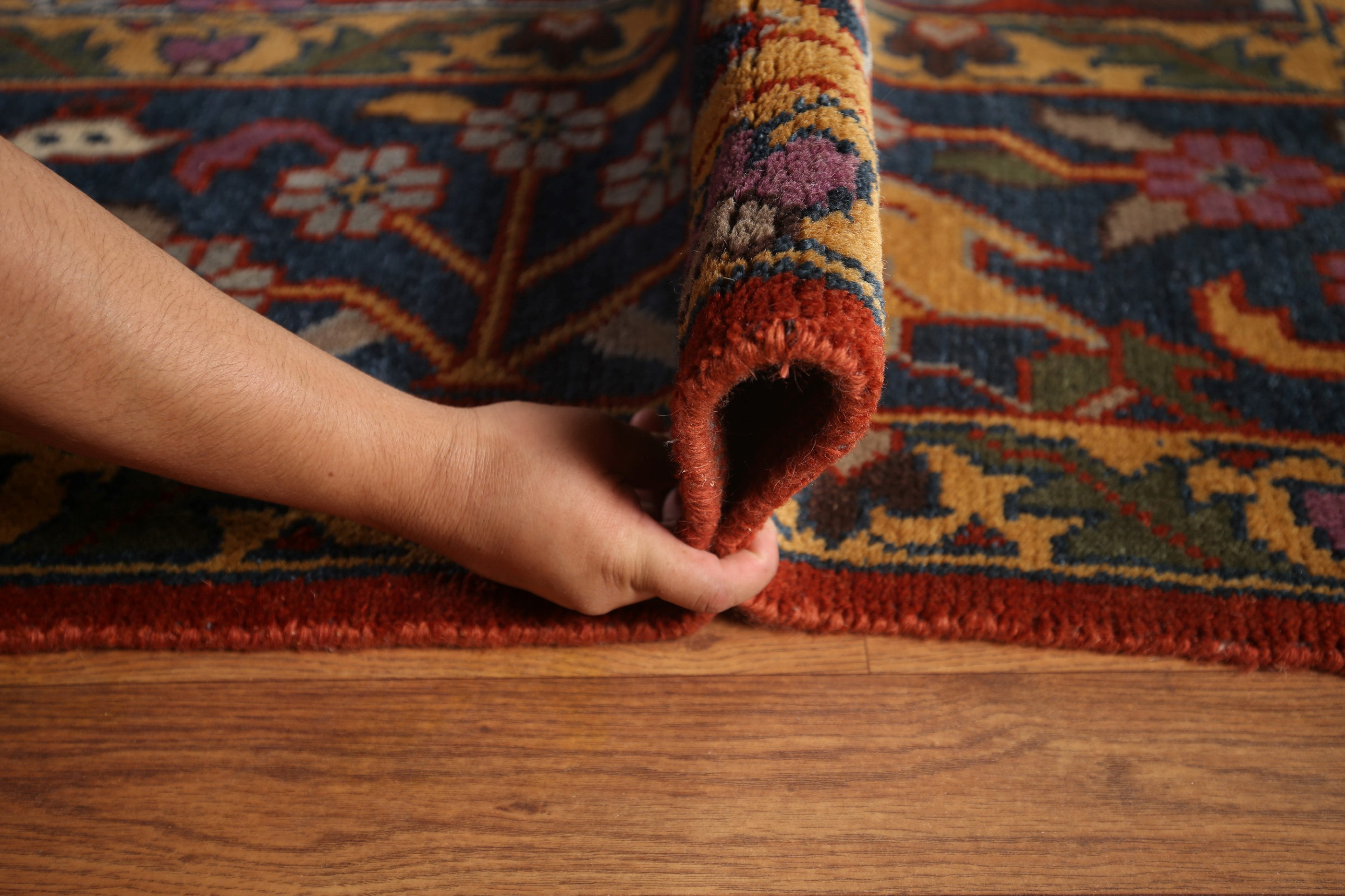 Bloomsbury Market Hunting Animals Design Ziegler Indian Large Rug 12x20 ...