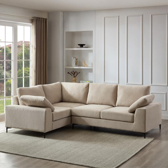 Metro Lane Delmond Corner Sofa | Wayfair.co.uk