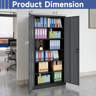 WFX Utility™ Reposa 70.87" H x 31.5" W x 15.7" D Metal Storage Cabinet ...