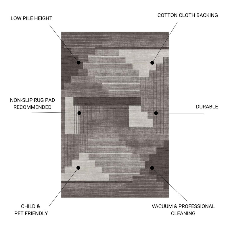 Ebern Designs FENIX K7530-15 - 30" X 46" Accent Rug | Wayfair