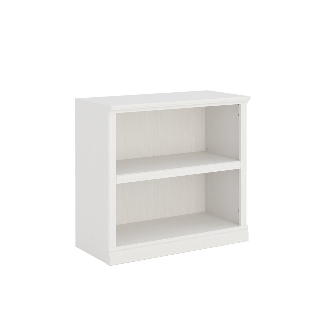 Ebern Designs 2 Tiers 30" Bookcase, Home Office Storage Floor Standing ...