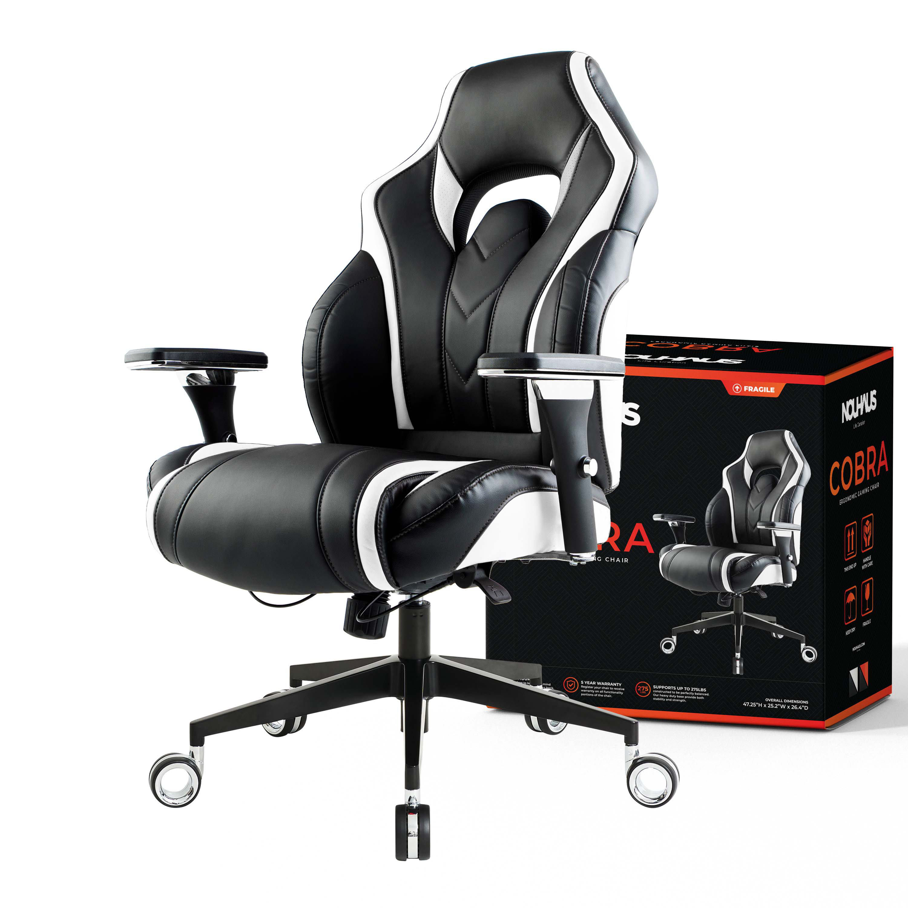 Nouhaus Inc Nouhaus Cobra Office Chair - Office Chair or Desk Chair ...