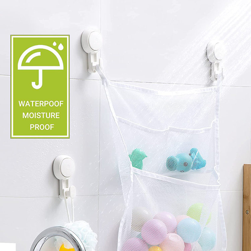 Quntis Powerful Suction Cup Hooks, Vacuum Suction Holder, Shower ...