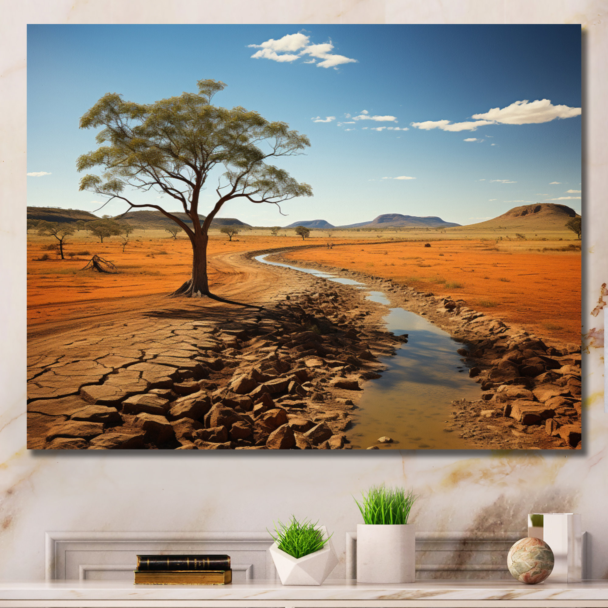 Red Barrel Studio® Landscape Australia Outback Spectrum I Framed On ...