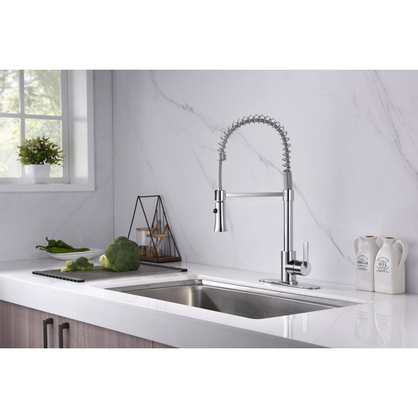 Ultra Faucets Prime Pull Down Kitchen Faucet & Reviews | Wayfair