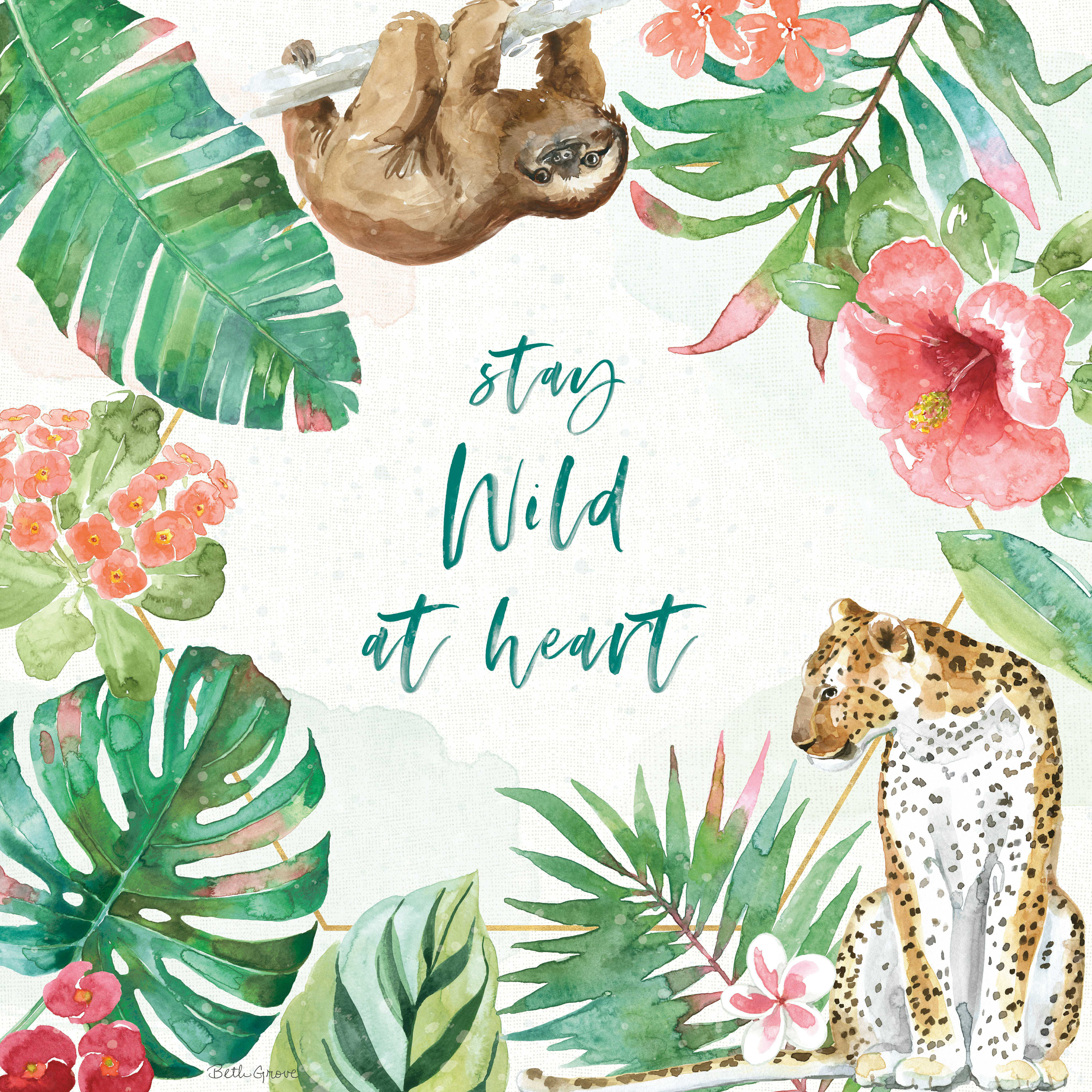 Bay Isle Home™ Tonalea From The Jungle III On Canvas by Beth Grove ...