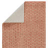Corrigan Studio® Kratz Geometric Handwoven Red Brick Area Rug | Wayfair