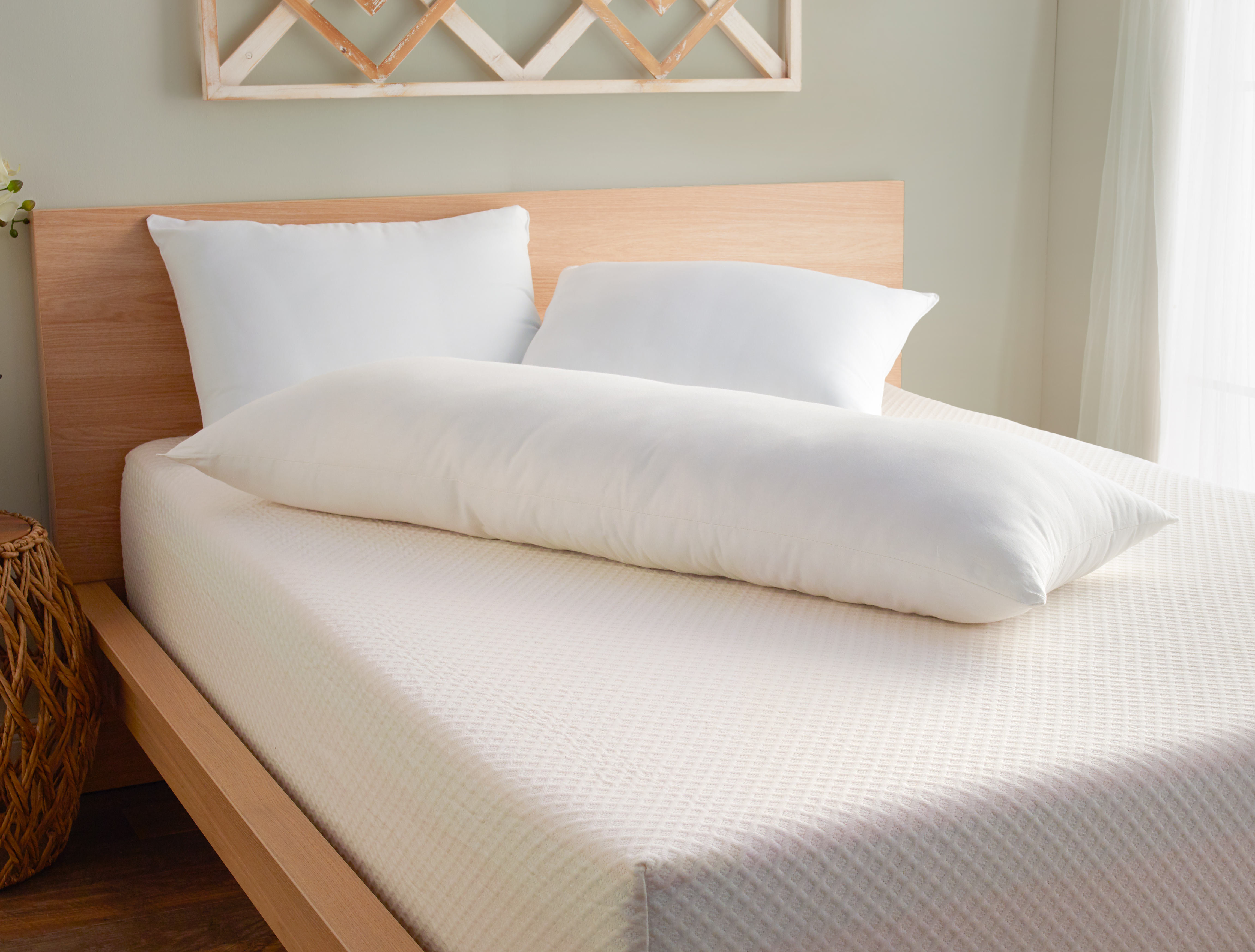 Peaceful Dreams Down Alternative Body Medium Support Pillow & Reviews ...