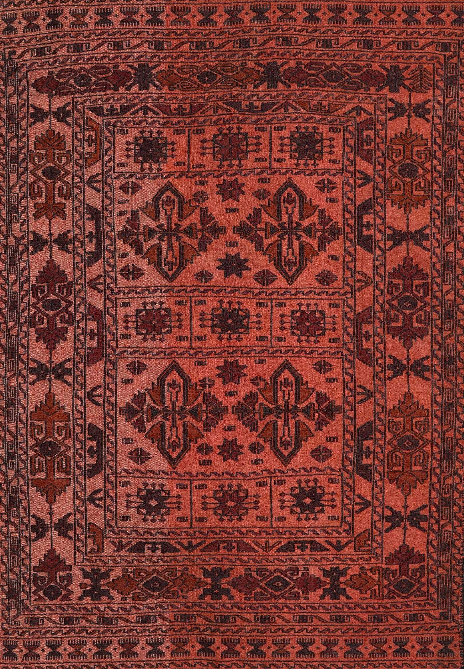 Bungalow Rose Southwestern Red Area Rug | Wayfair