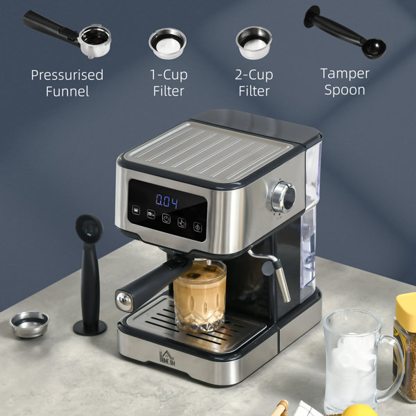 HomCom Automatic Espresso Machine & Reviews | Wayfair