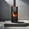 Hart Enjoy life Cylindrical family wood-burning fireplace | Wayfair