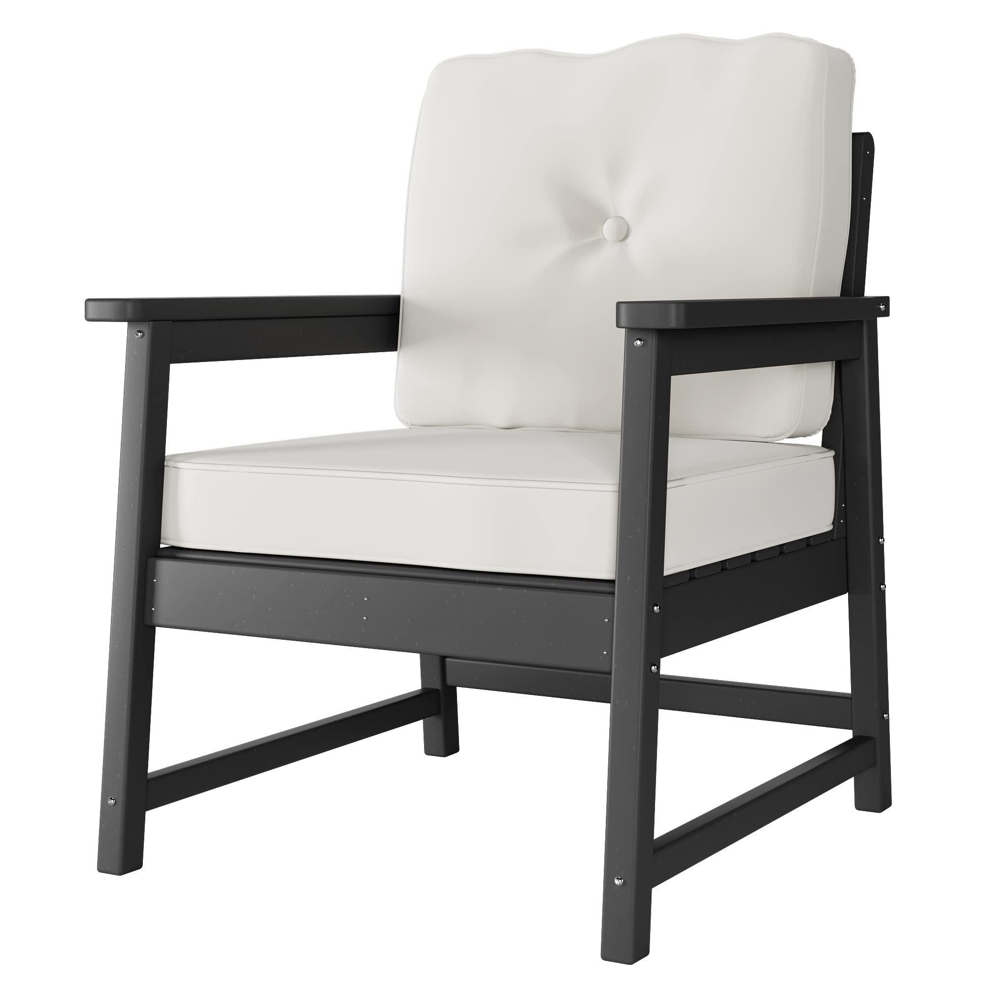 Ebern Designs Eian High Density Polyethylene Outdoor Lounge Chair | Wayfair