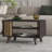 FOSHNATURE Wenge Coffee Table with Open Storage, Combining Rustic Charm ...