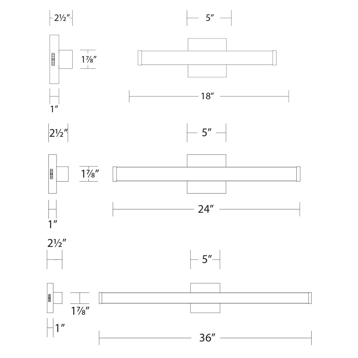 WAC Limited Slim 18" Dimmable LED Bath & Vanity Light | Wayfair