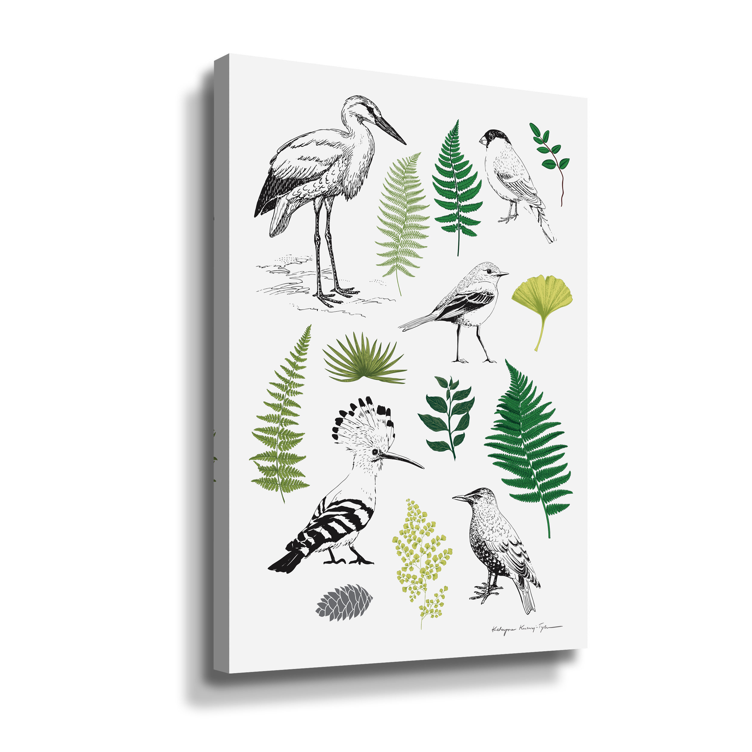 Highland Dunes Nature Chart I - Print | Wayfair