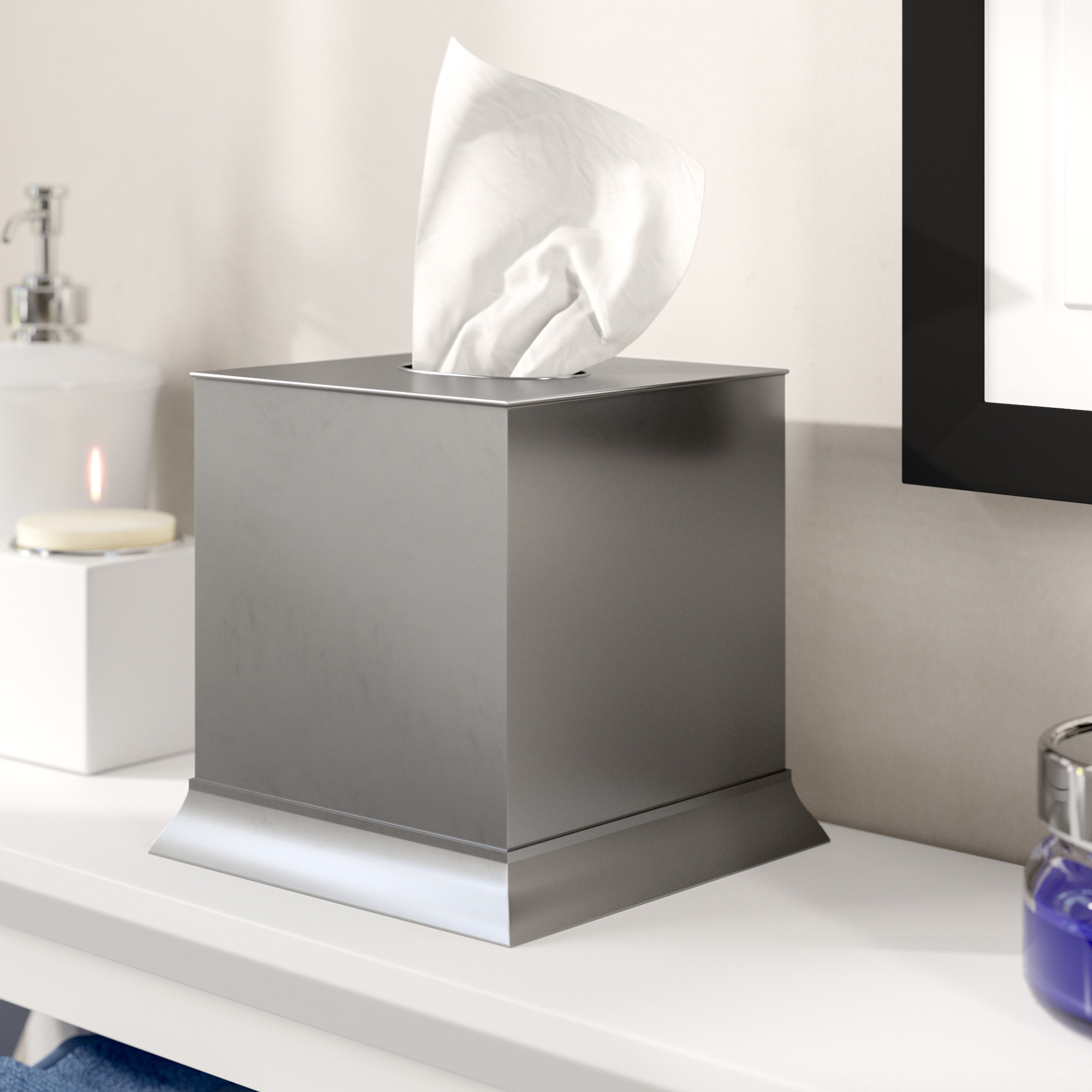 Winston Porter Brenston Boutique Tissue Box Cover & Reviews | Wayfair